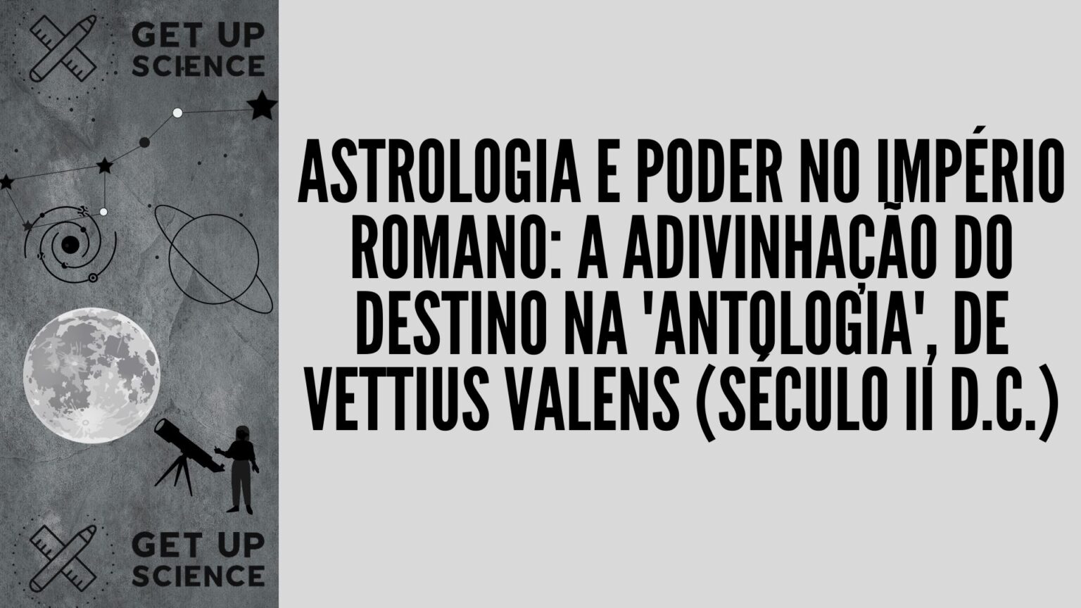 Astrologia e poder no Império Romano: a adivinhação do Destino na ...